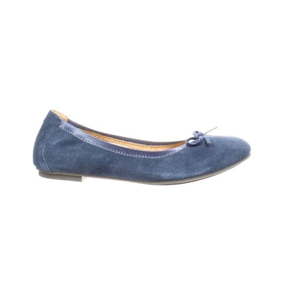 Vionic | Shoes | Vionic Womens Liliana Blue Ballet Flats Size 75 Medium ...